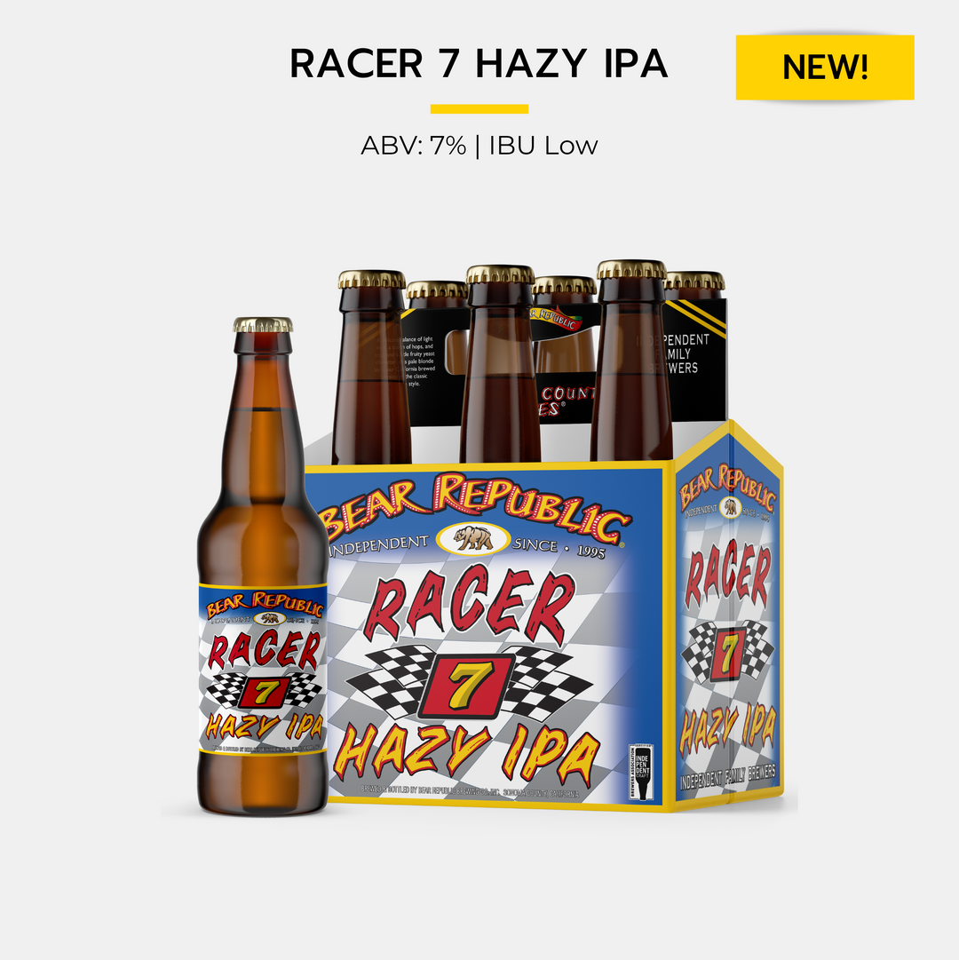 Racer 7 Hazy IPA – Bear Republic Brewing Company
