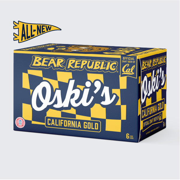 Oski's California Gold – Bear Republic Brewing Company